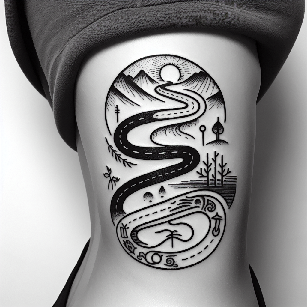 Best Path Tattoo Ideas | Vondy