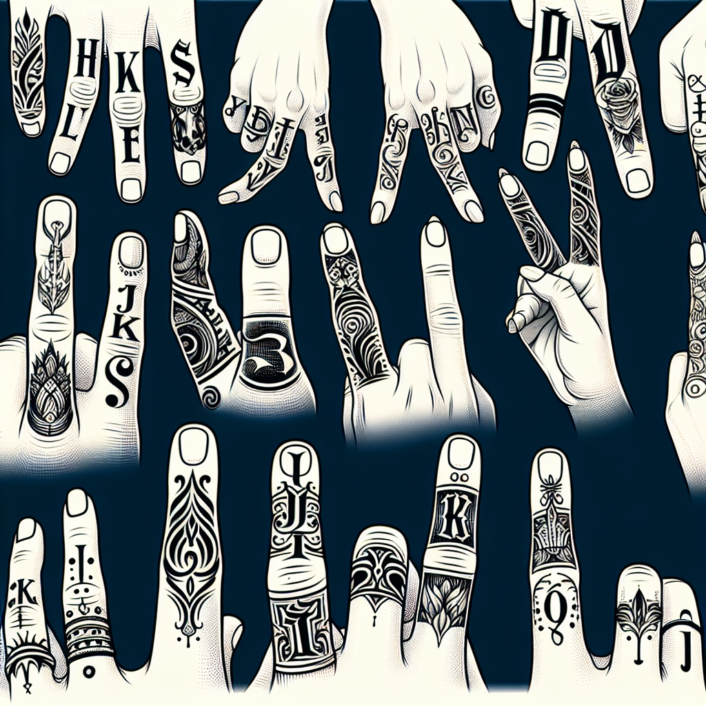 Best Finger Letter Tattoo Ideas | Vondy