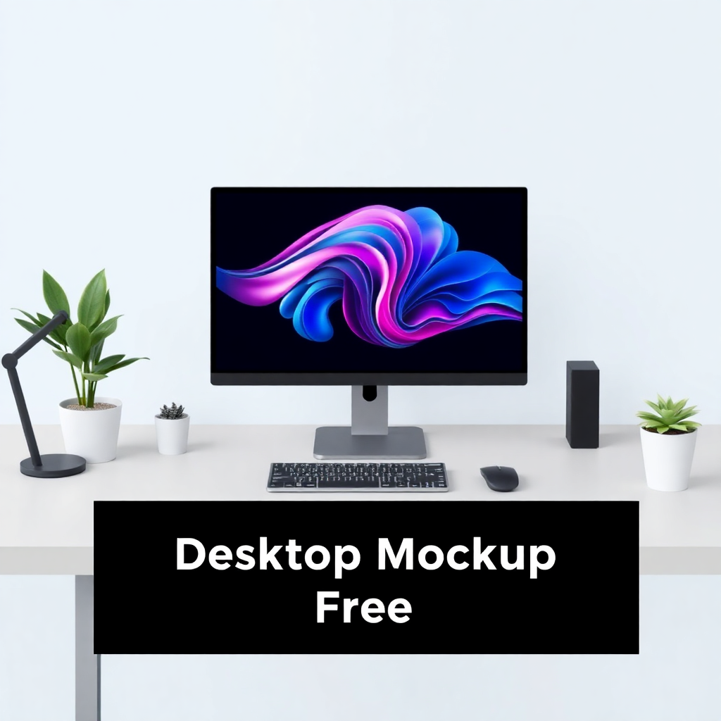 Best Desktop Mockup Free | Vondy