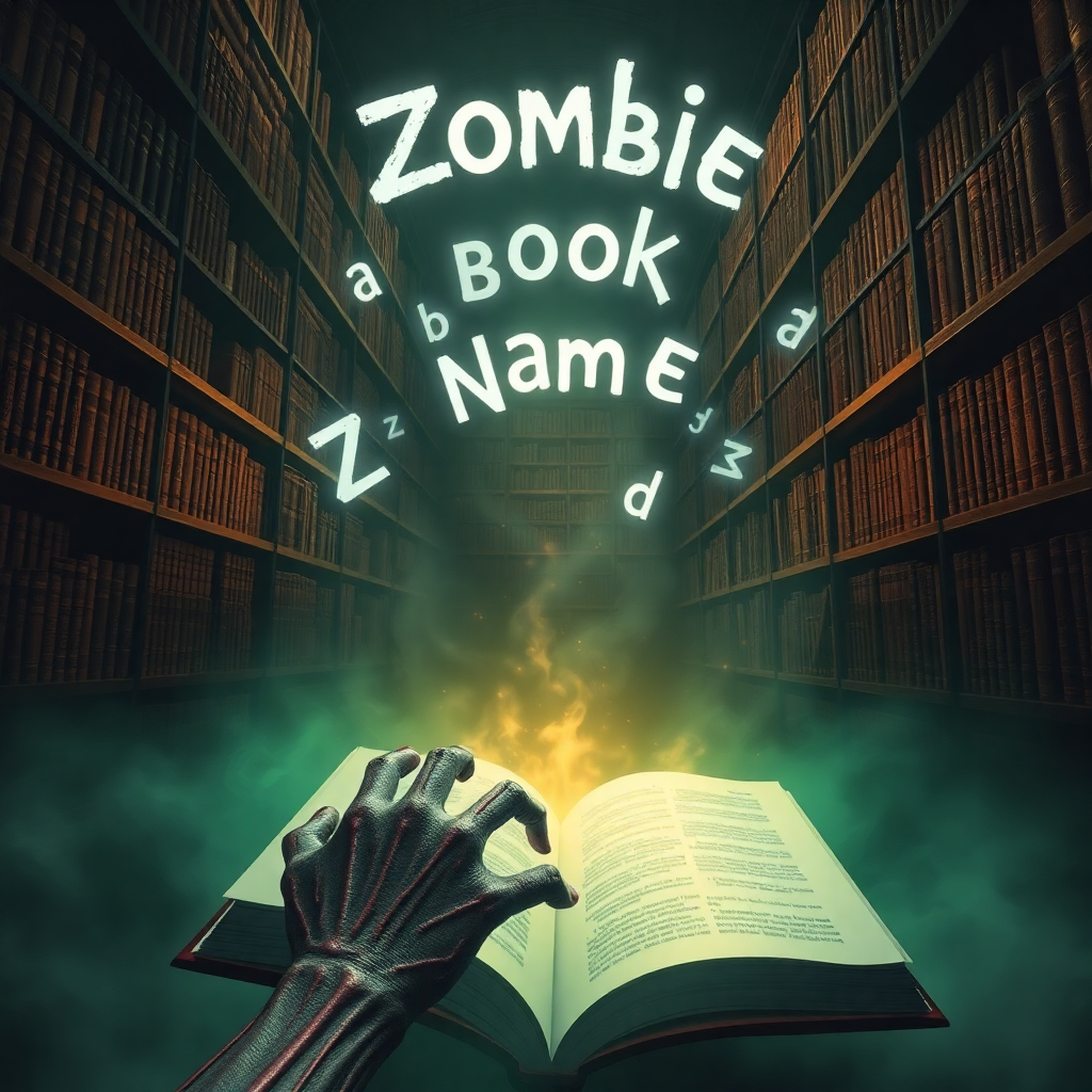 Best Zombie Book Name Generator | Vondy