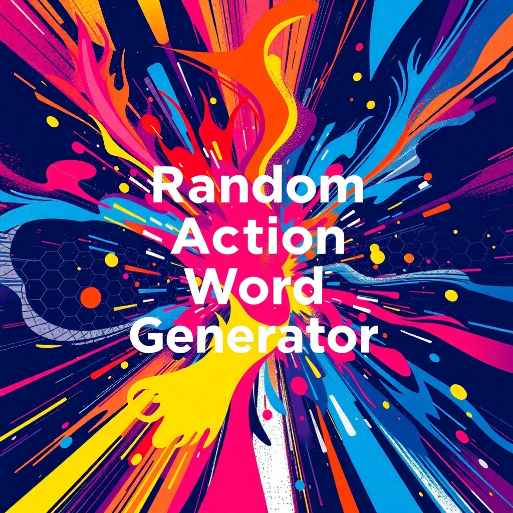 Best Random Action Word Generator | Vondy
