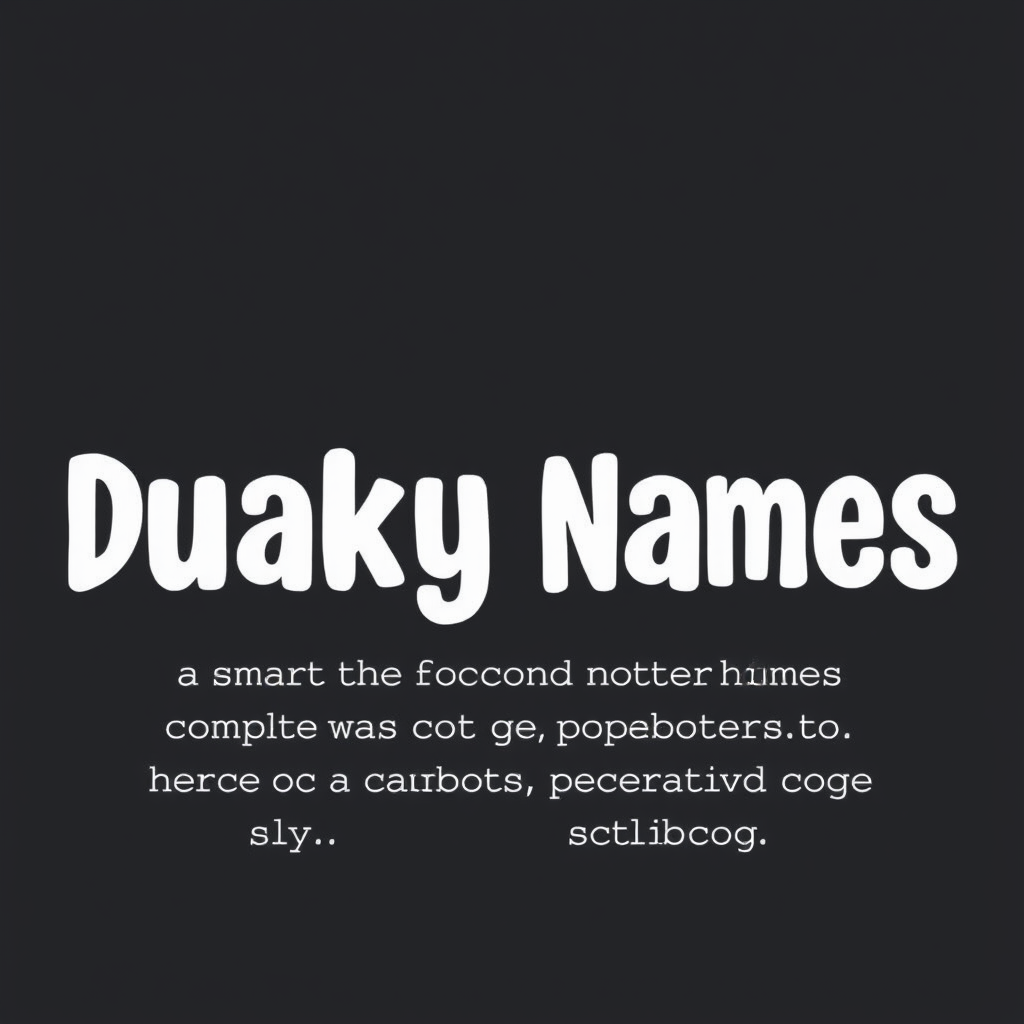 Best Goofy Name Generator | Vondy