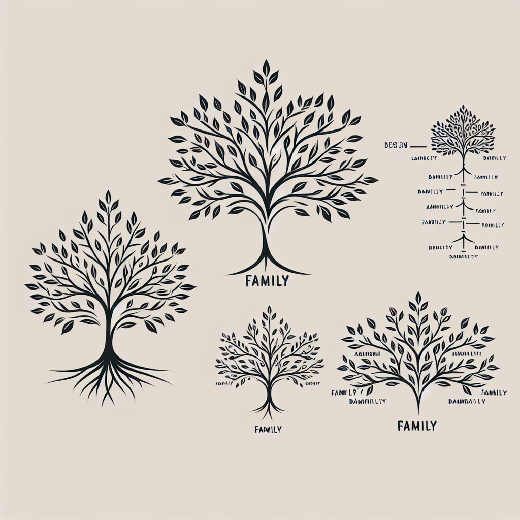 Simple Family Tree Tattoos Family Tree Tattoo Ideas: 100+ Designs To