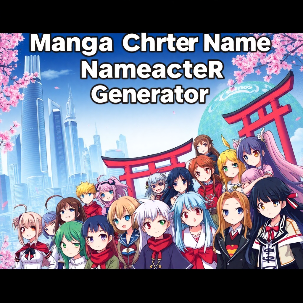 Best Manga Character Name Generator | Vondy