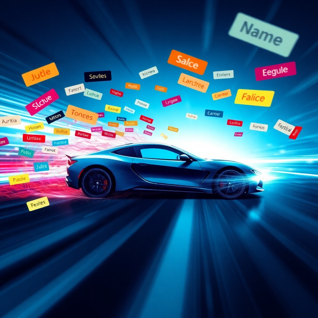 Best Random Car Name Generator | Vondy