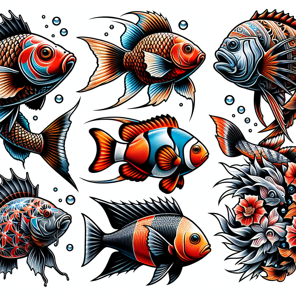Best 3D Fish Tattoo Generator | Vondy
