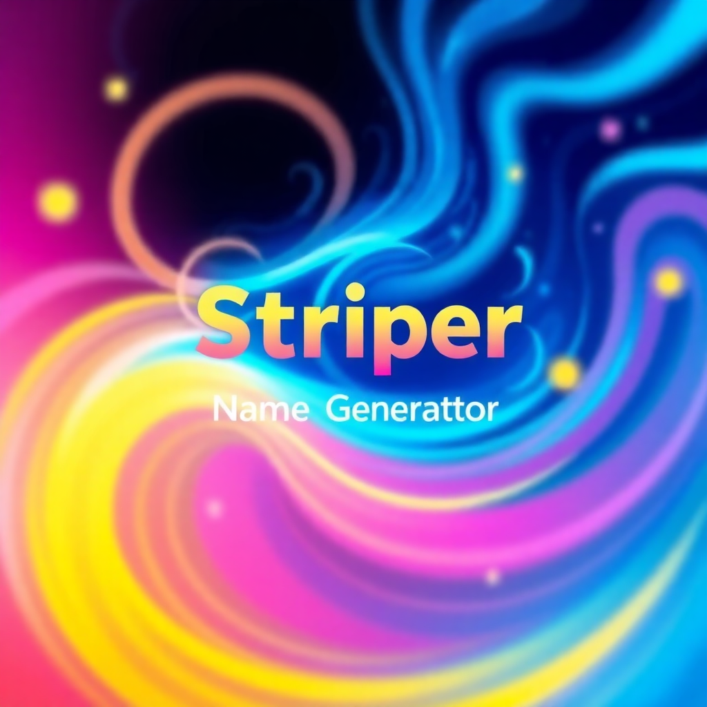 Best Striper Name Generator | Vondy