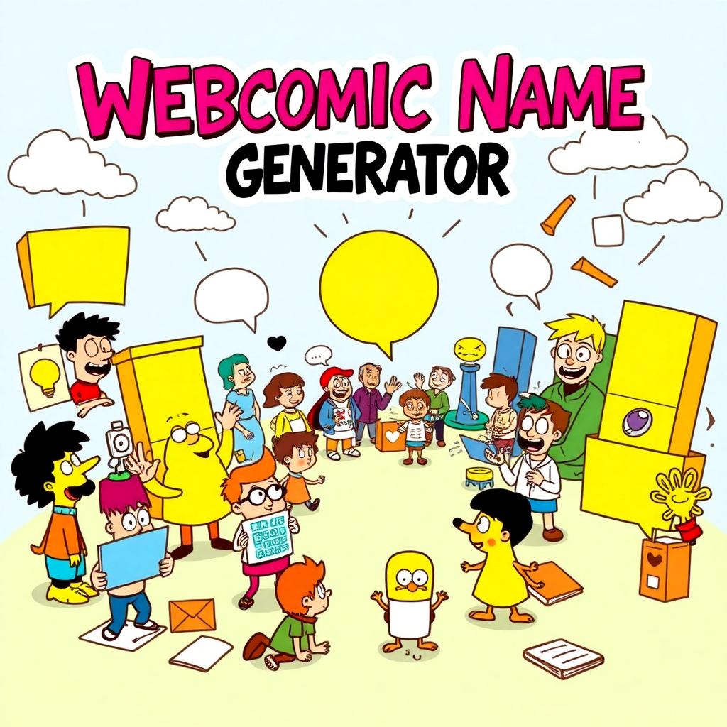 Best Webcomic Name Generator | Vondy