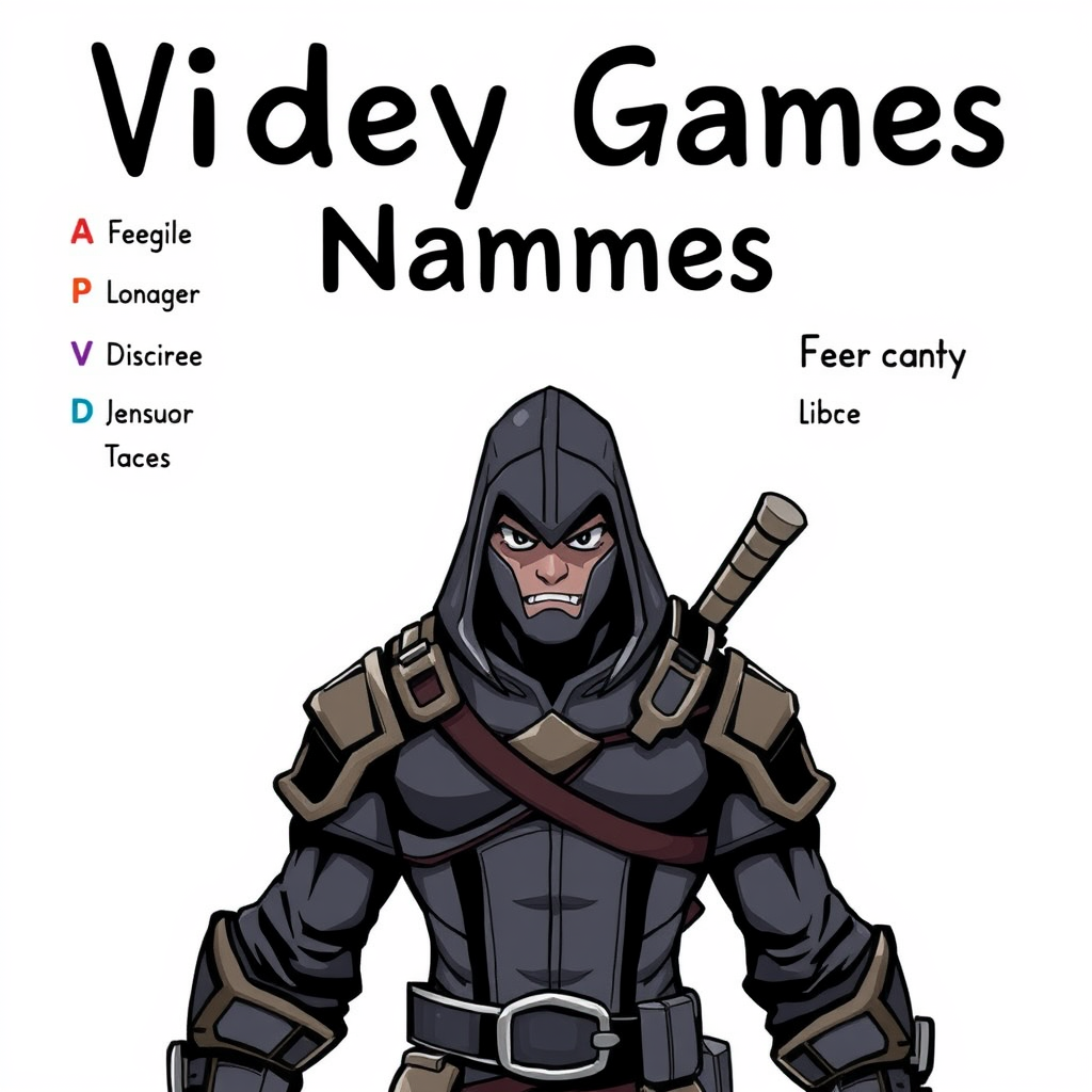 Best Video Game Character Name Generator | Vondy