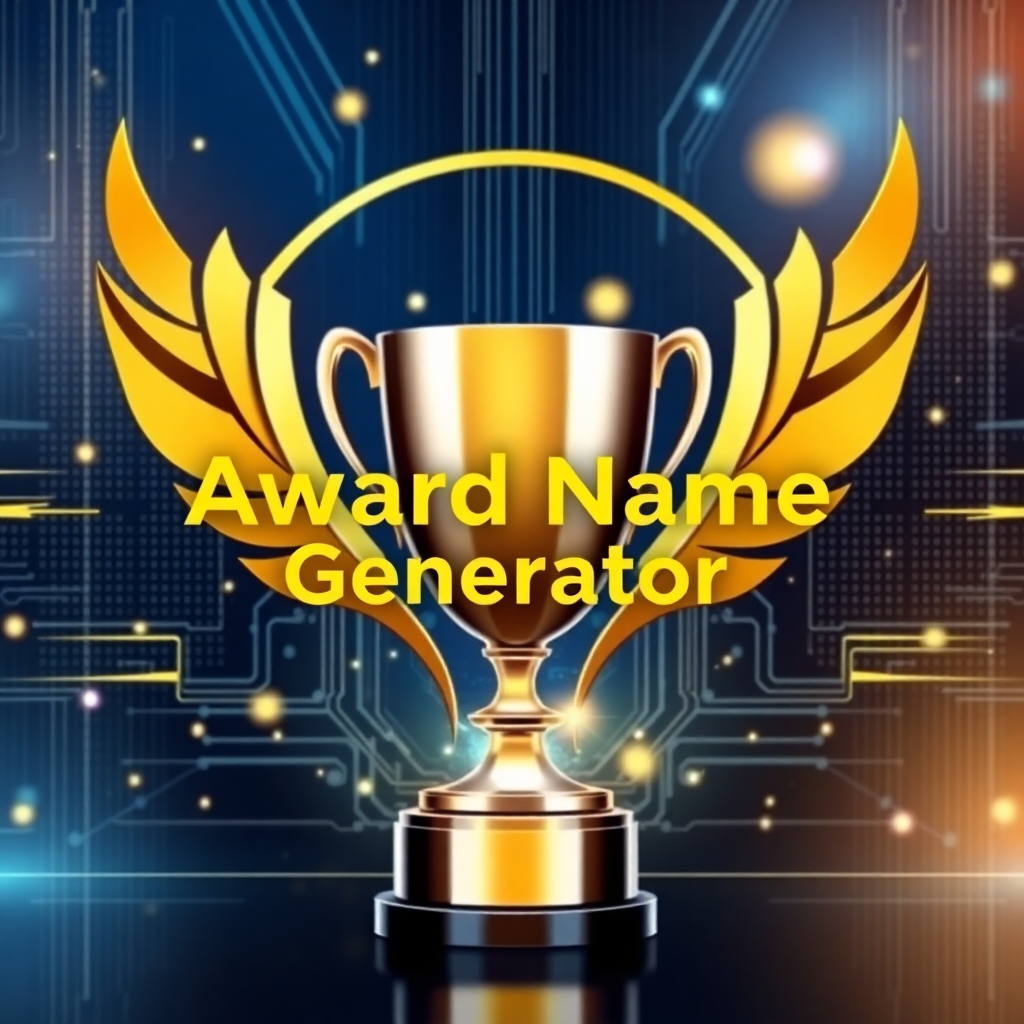 Best Award Name Generator | Vondy