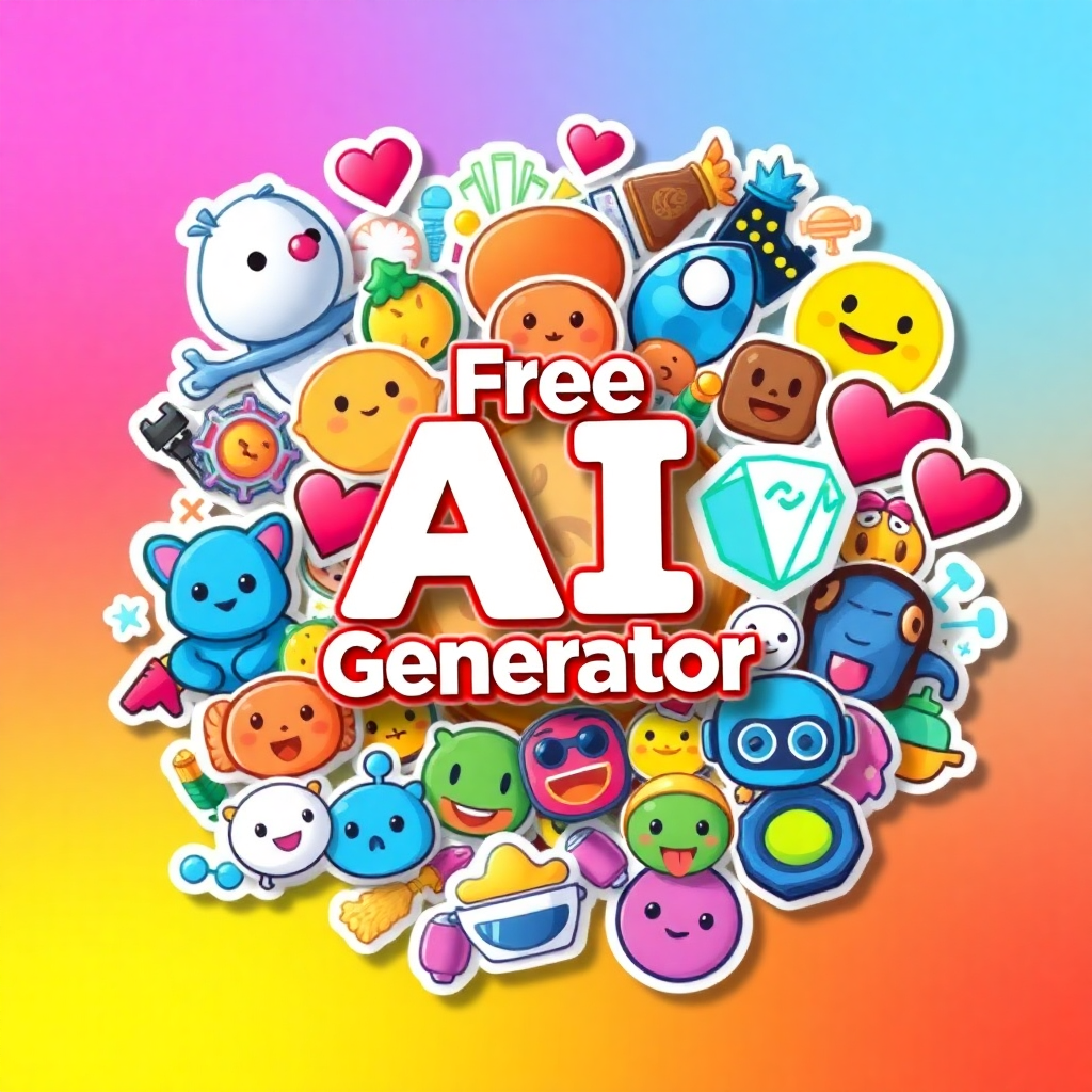 Best Free Ai Sticker Generator | Vondy