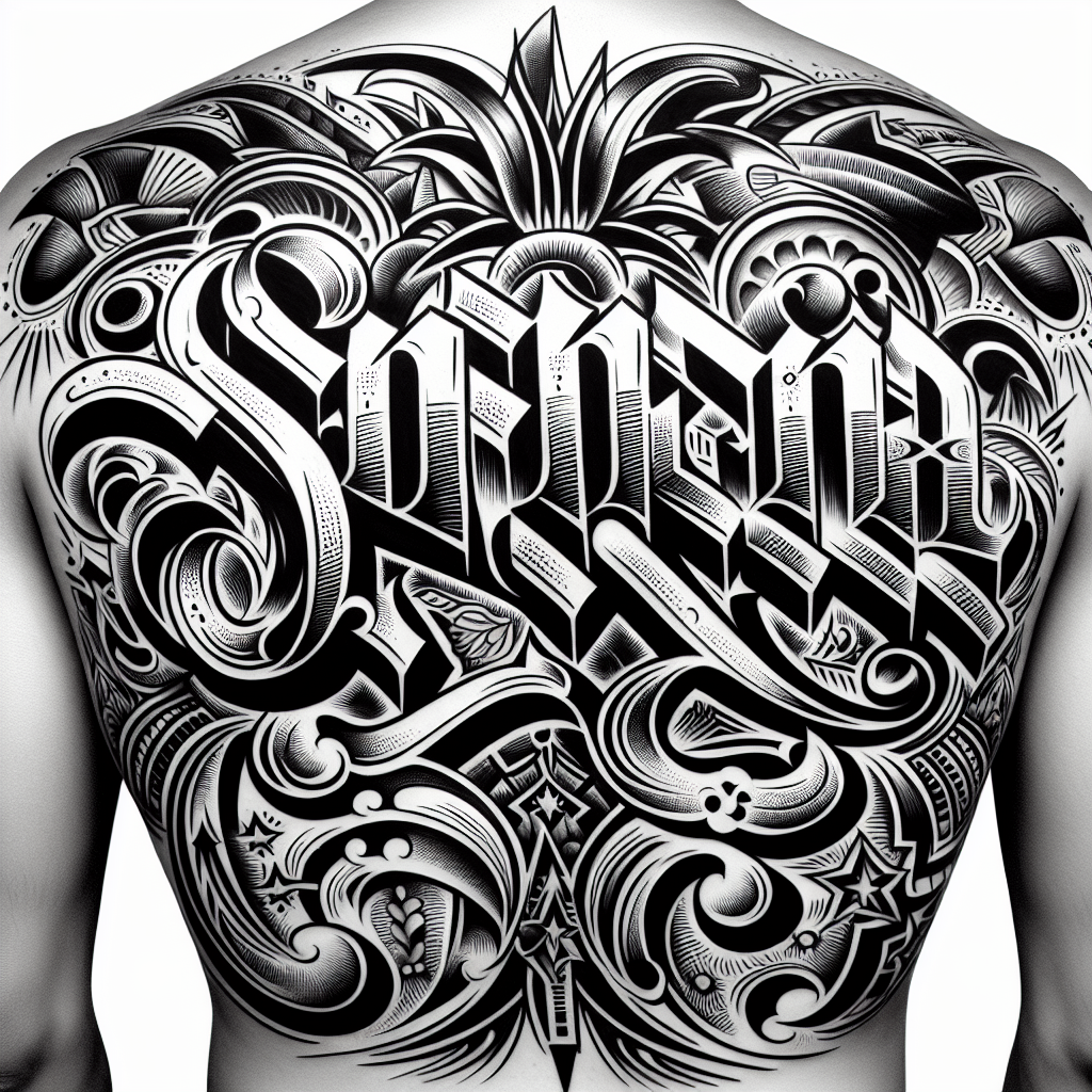 Best Chicano Back Tattoo Generator | Vondy