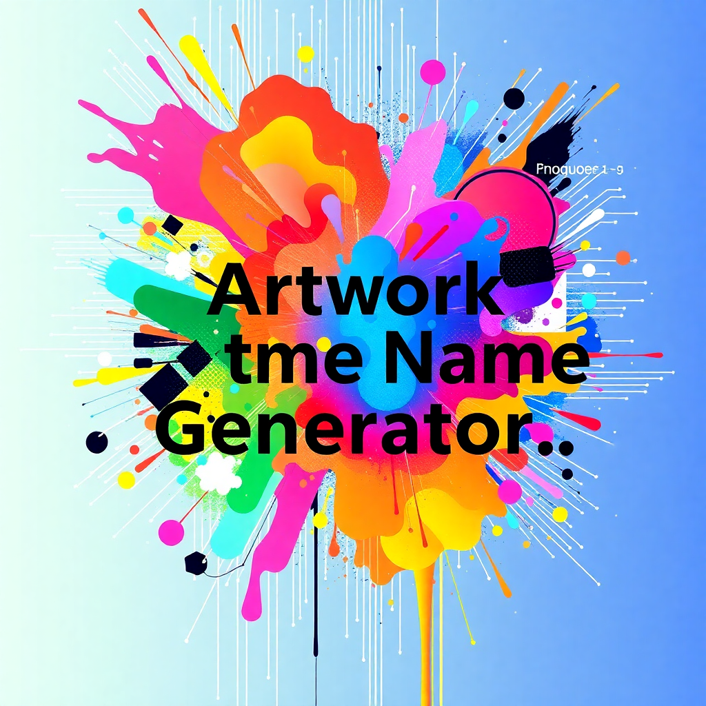 Best Artwork Name Generator Ai | Vondy