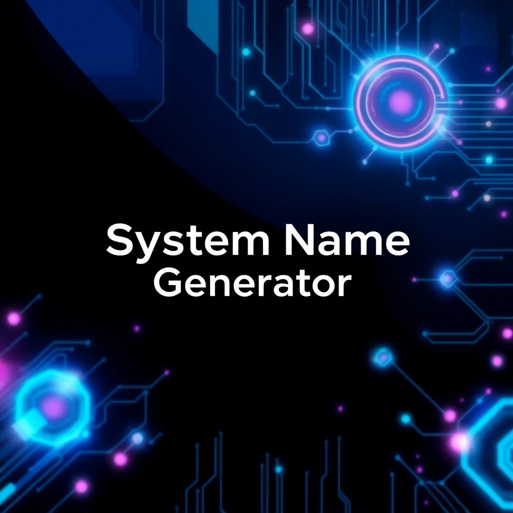 Best System Name Generator | Vondy