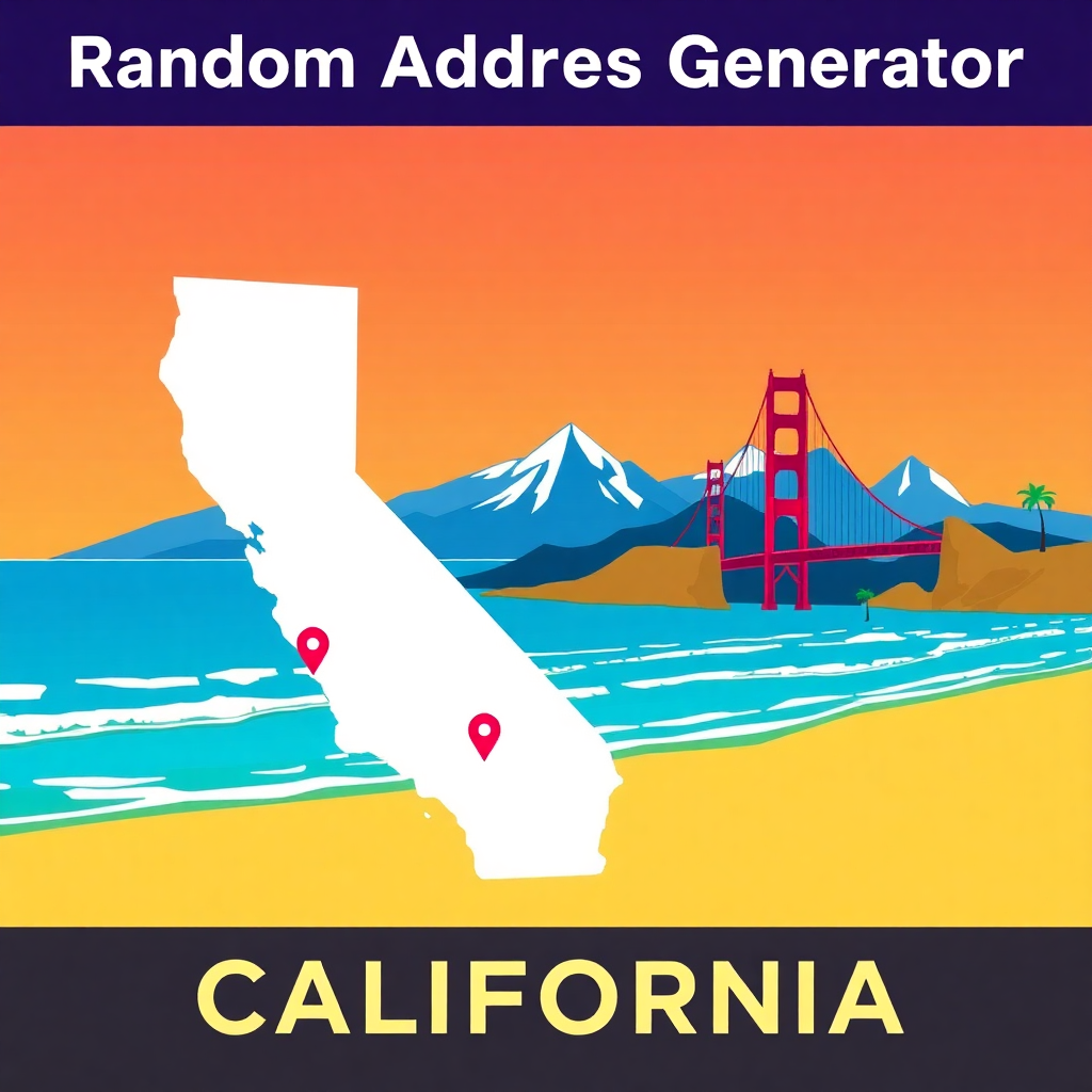 Best Random Address Generator California | Vondy