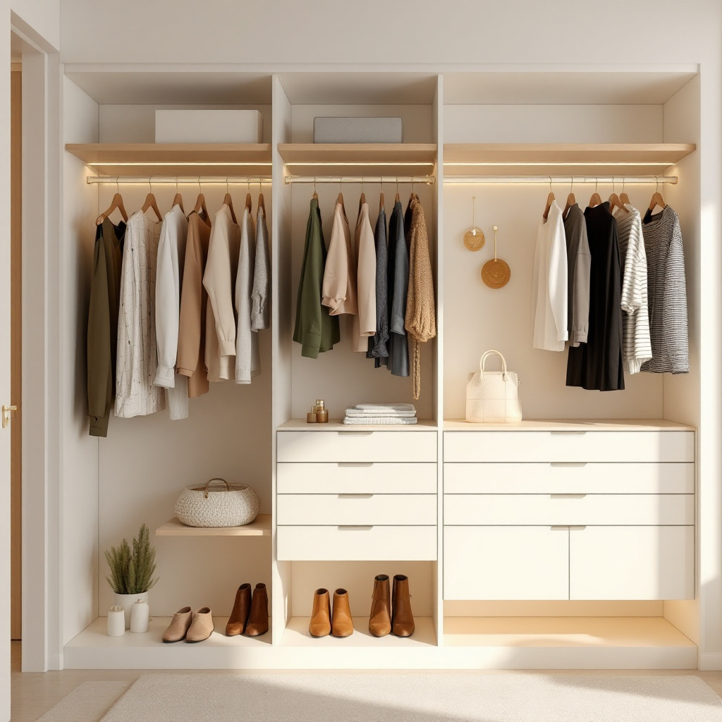 Best L Shaped Closet Design Ideas | Vondy