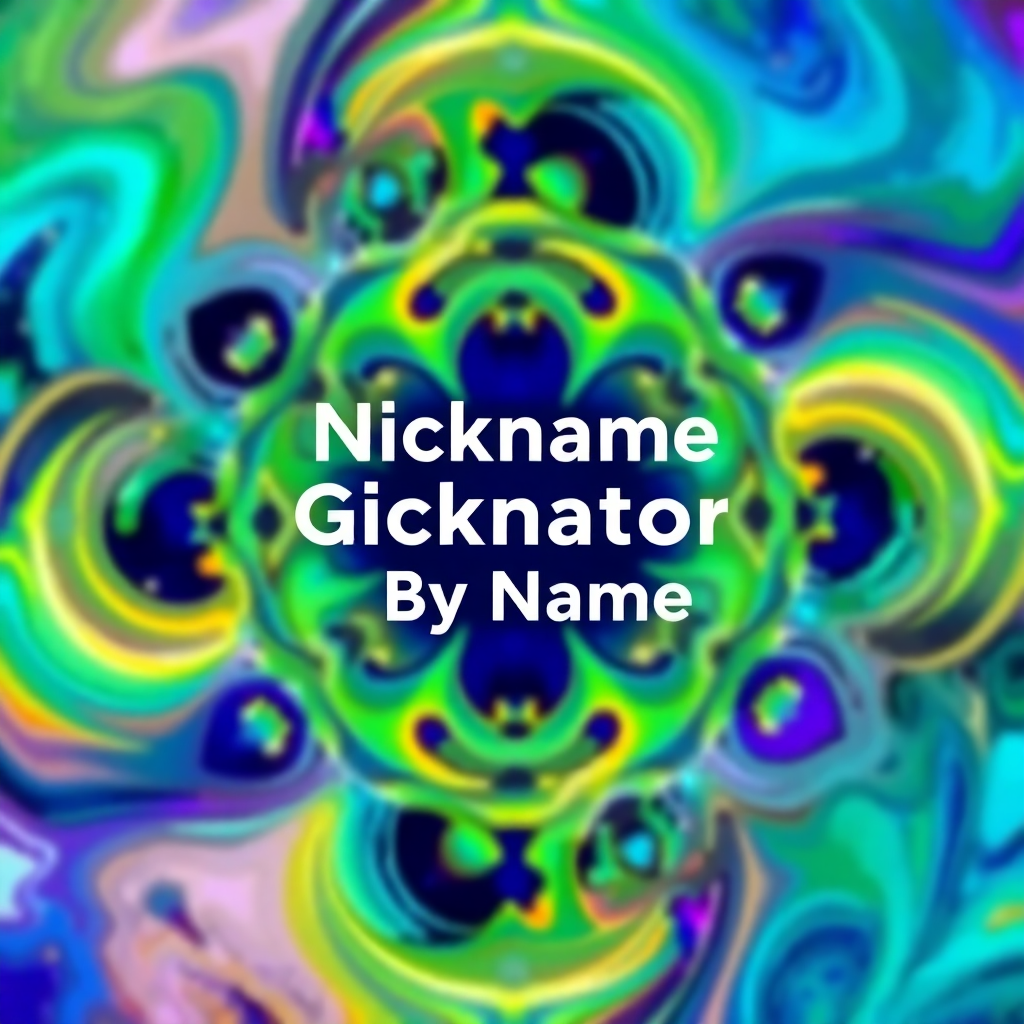 Best Nickname Generator By Name | Vondy