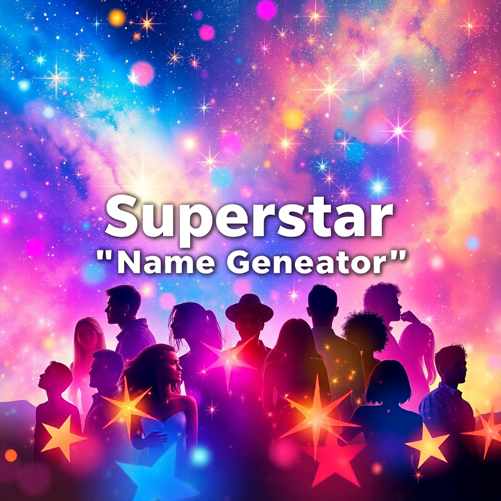 Best Superstar Name Generator | Vondy