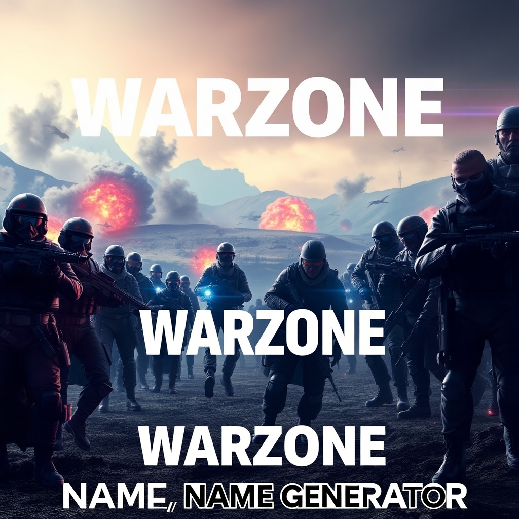 Best Warzone Name Generator | Vondy