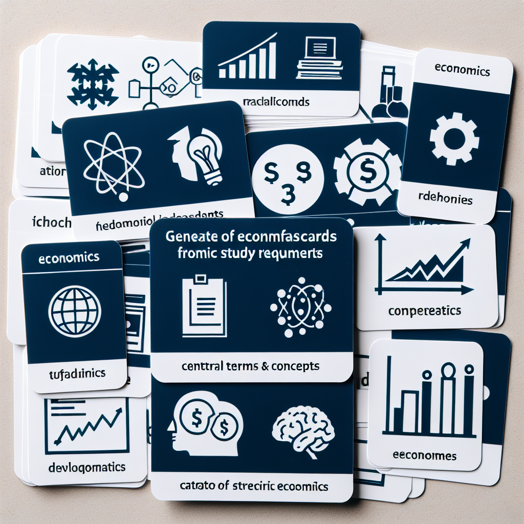 Best Economics Flashcard Generator | Vondy