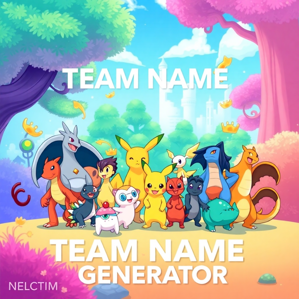 Best Pokemon Team Name Generator | Vondy