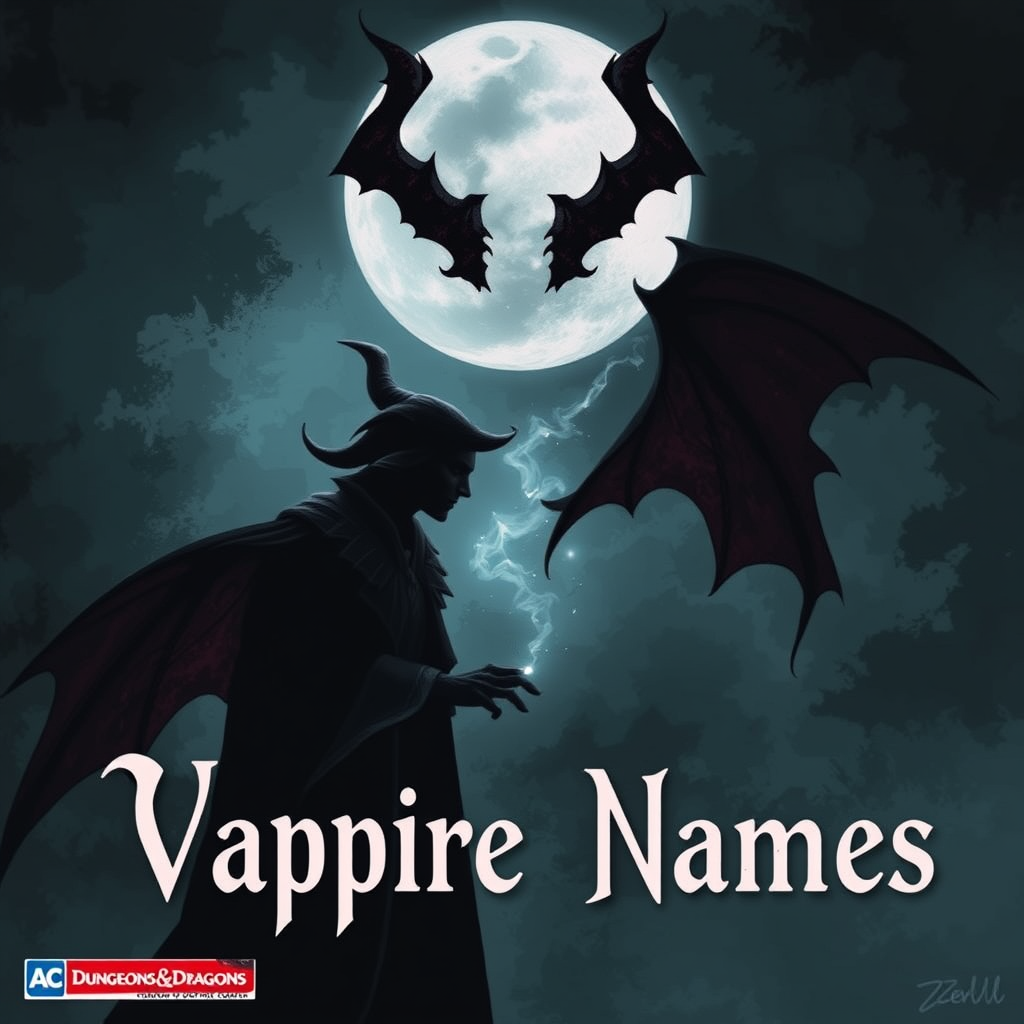 Best Vampire Name Generator Dnd | Vondy