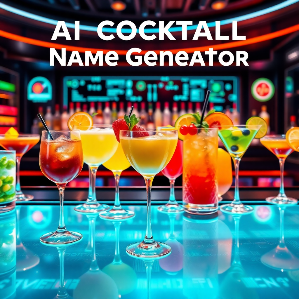 Best Ai Cocktail Name Generator | Vondy