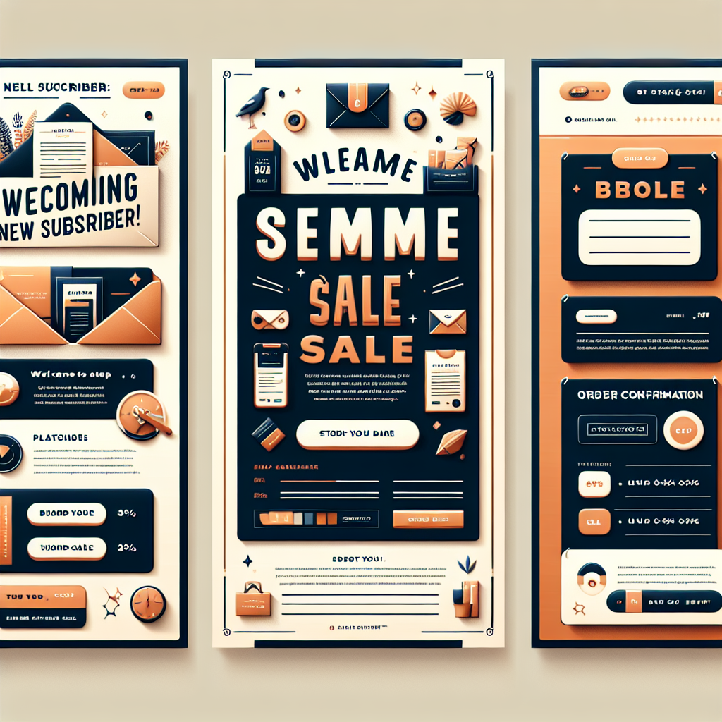 Best Shopping Email Template | Vondy