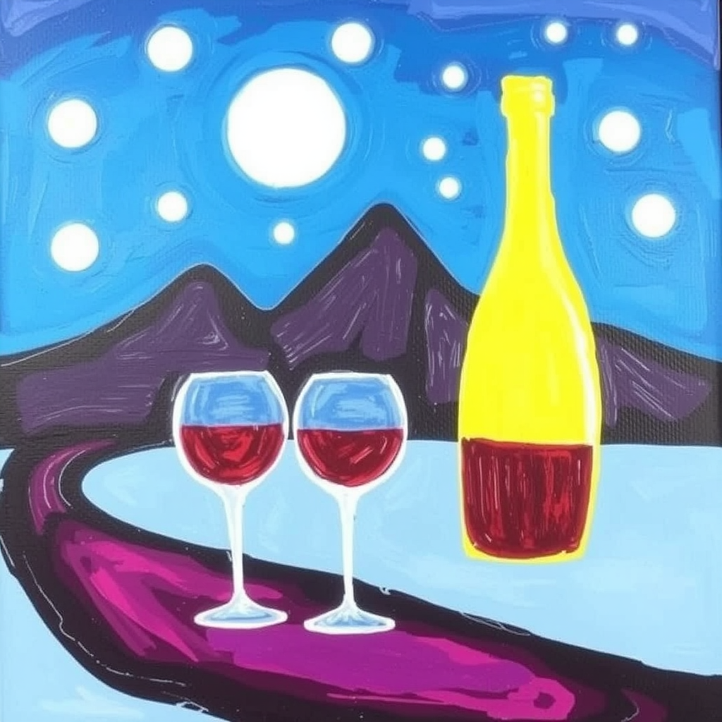 Best Wine Painting Ideas For Beginners | Vondy