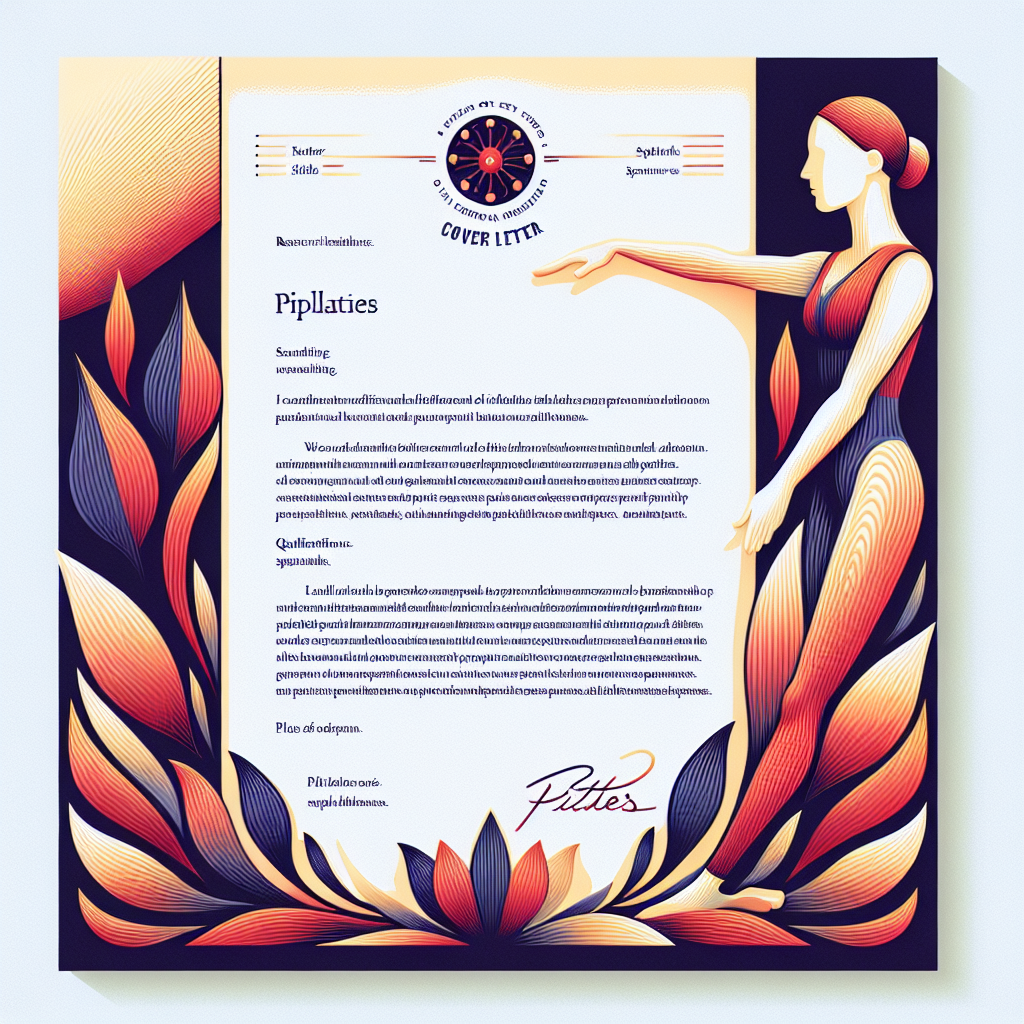 Best Pilates Instructor Cover Letter Generator | Vondy