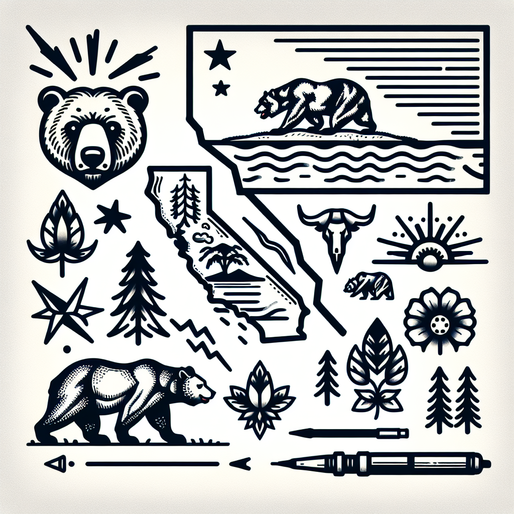 Best California State Tattoo Ideas | Vondy