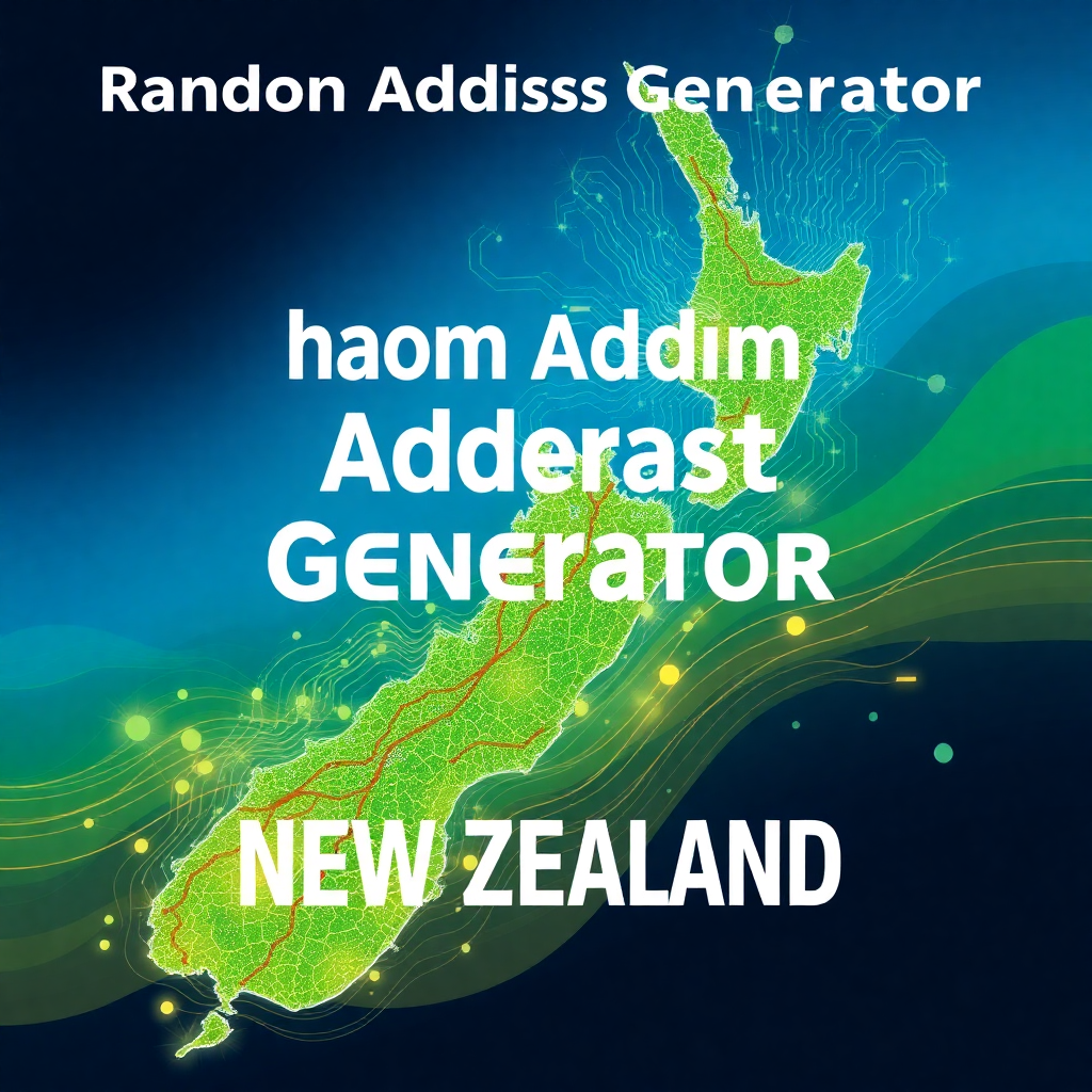 Best Random Address Generator New Zealand | Vondy
