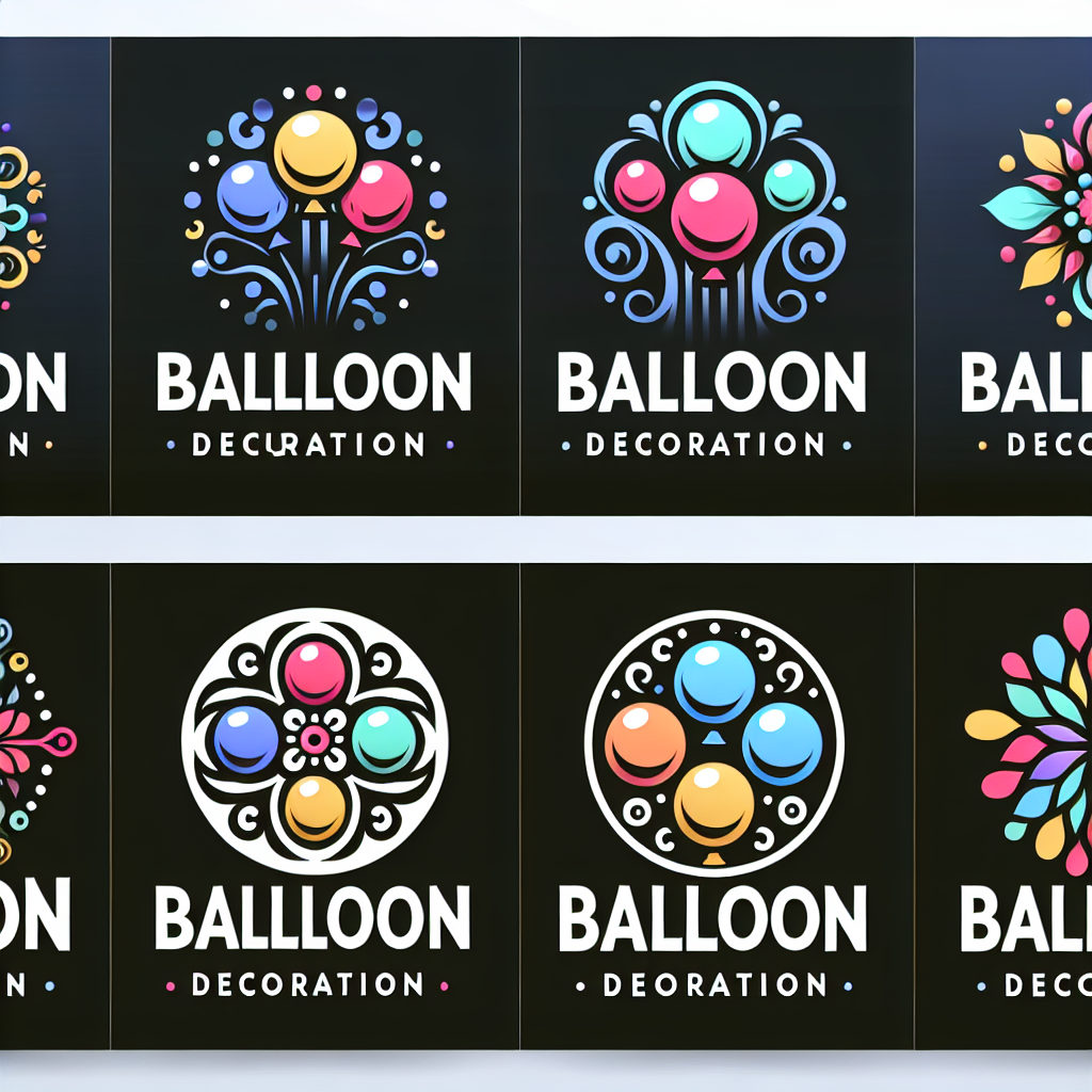 Best Balloon Decor Logo Ideas | Vondy