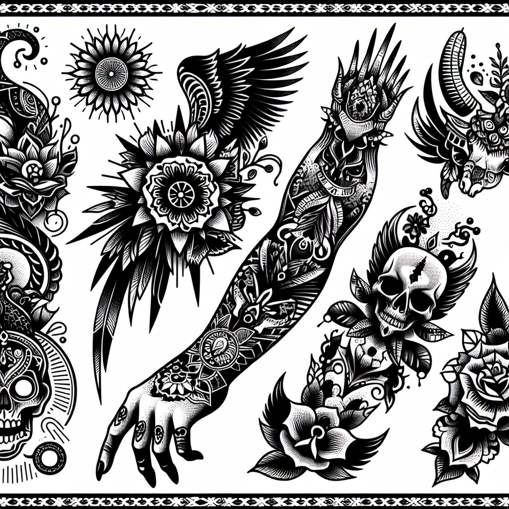 Best Black And White Tattoo Ideas | Vondy