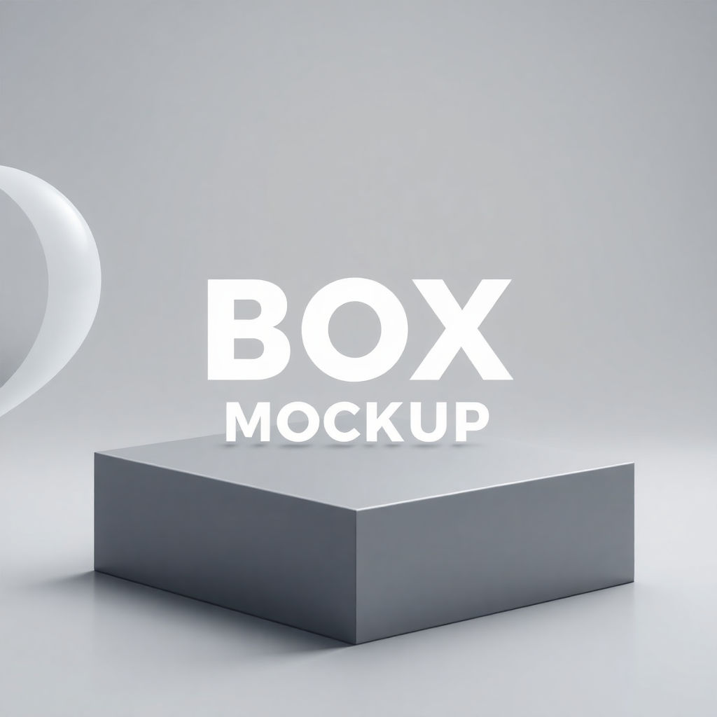 Best Box Photoshop Mockup | Vondy