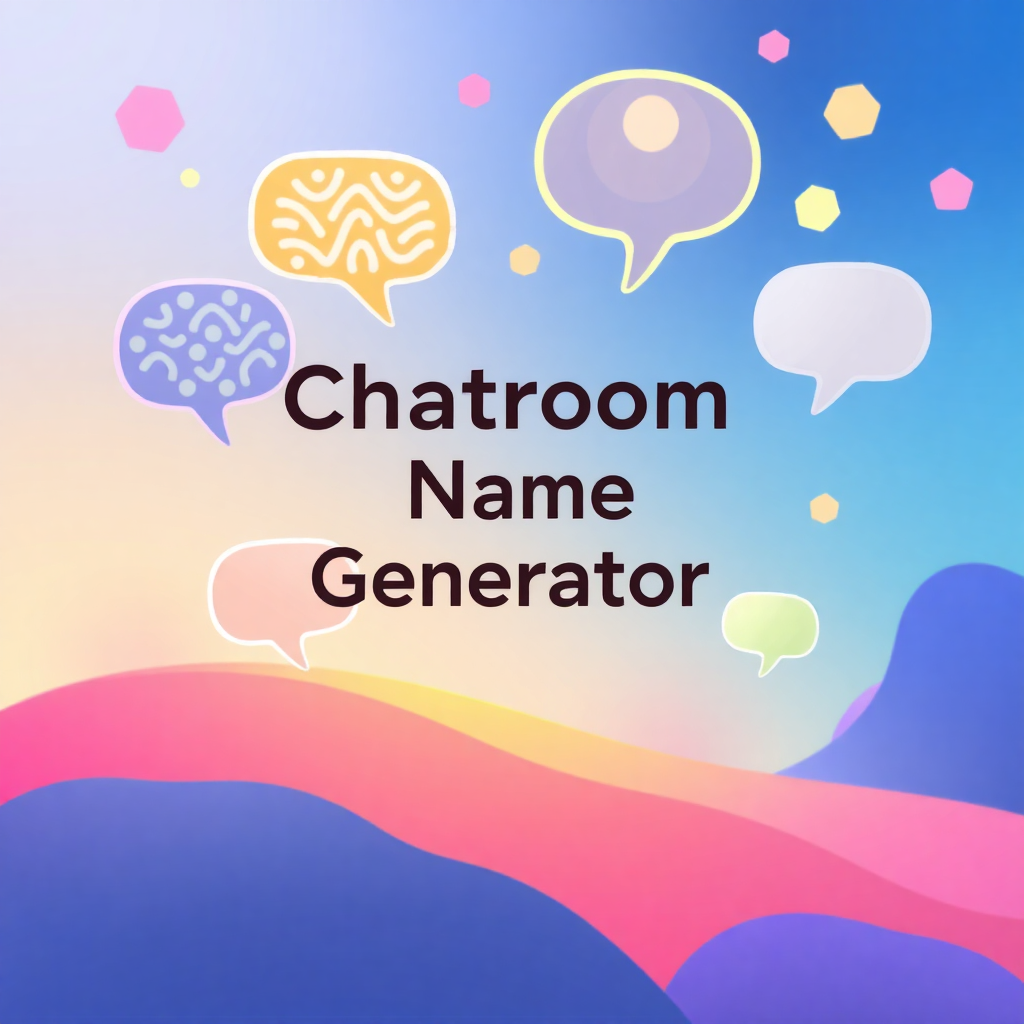 Best Chatroom Name Generator | Vondy