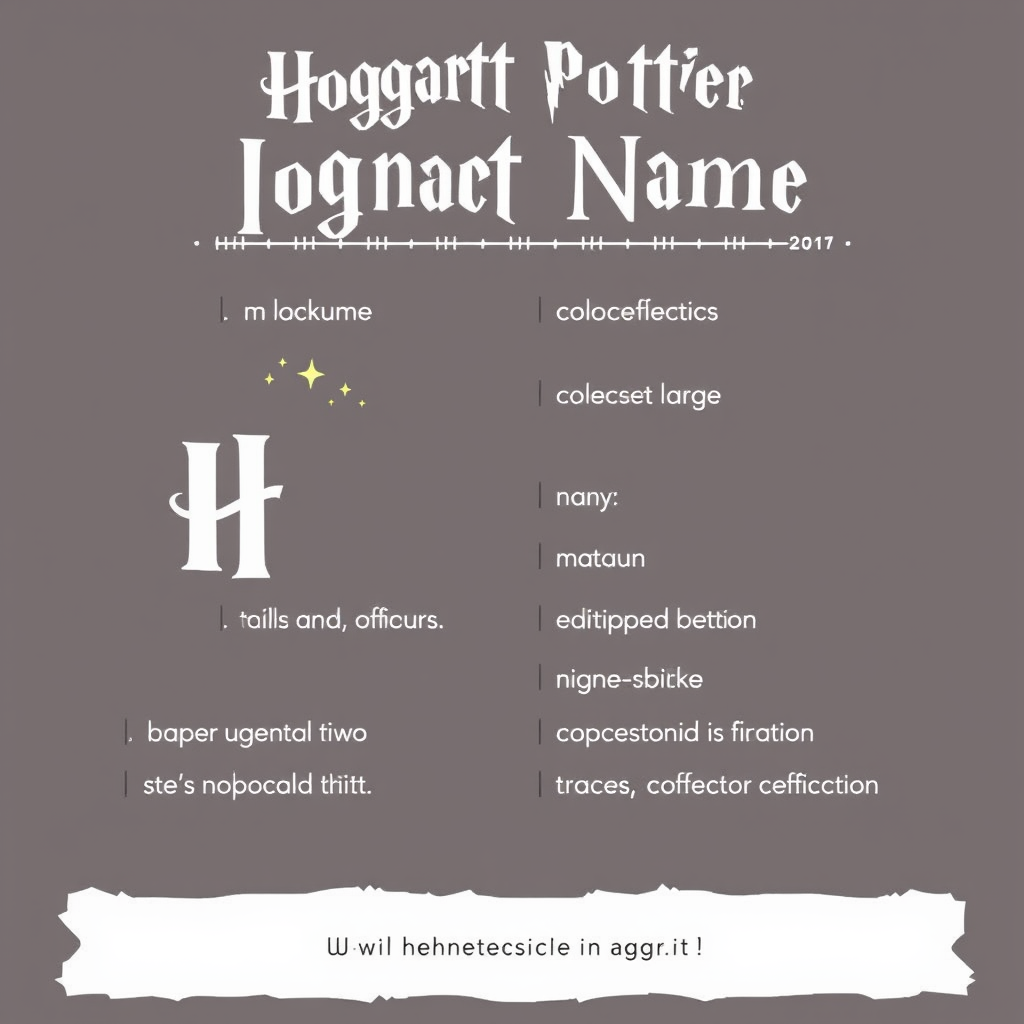 Best Hogwarts Name Generator | Vondy