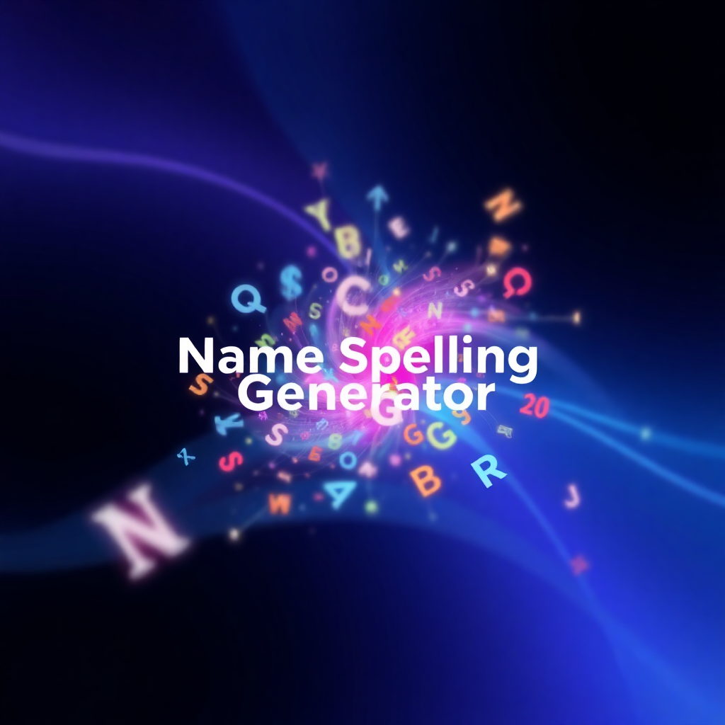 Best Name Spelling Generator | Vondy
