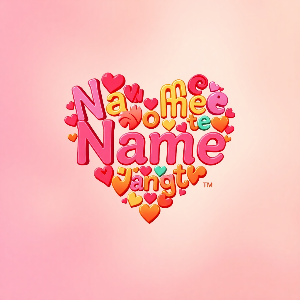 Best Name In Heart Shape Text Generator | Vondy