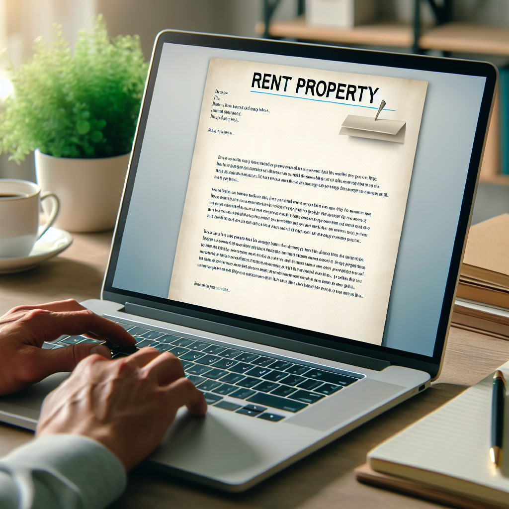 How To Write A Letter For Renting Property | Vondy