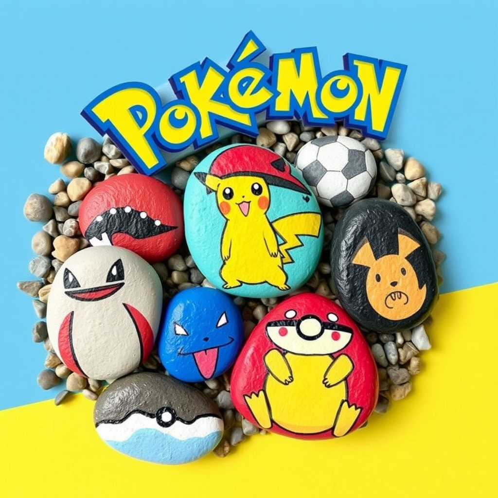 Best Pokemon Rock Painting Ideas | Vondy