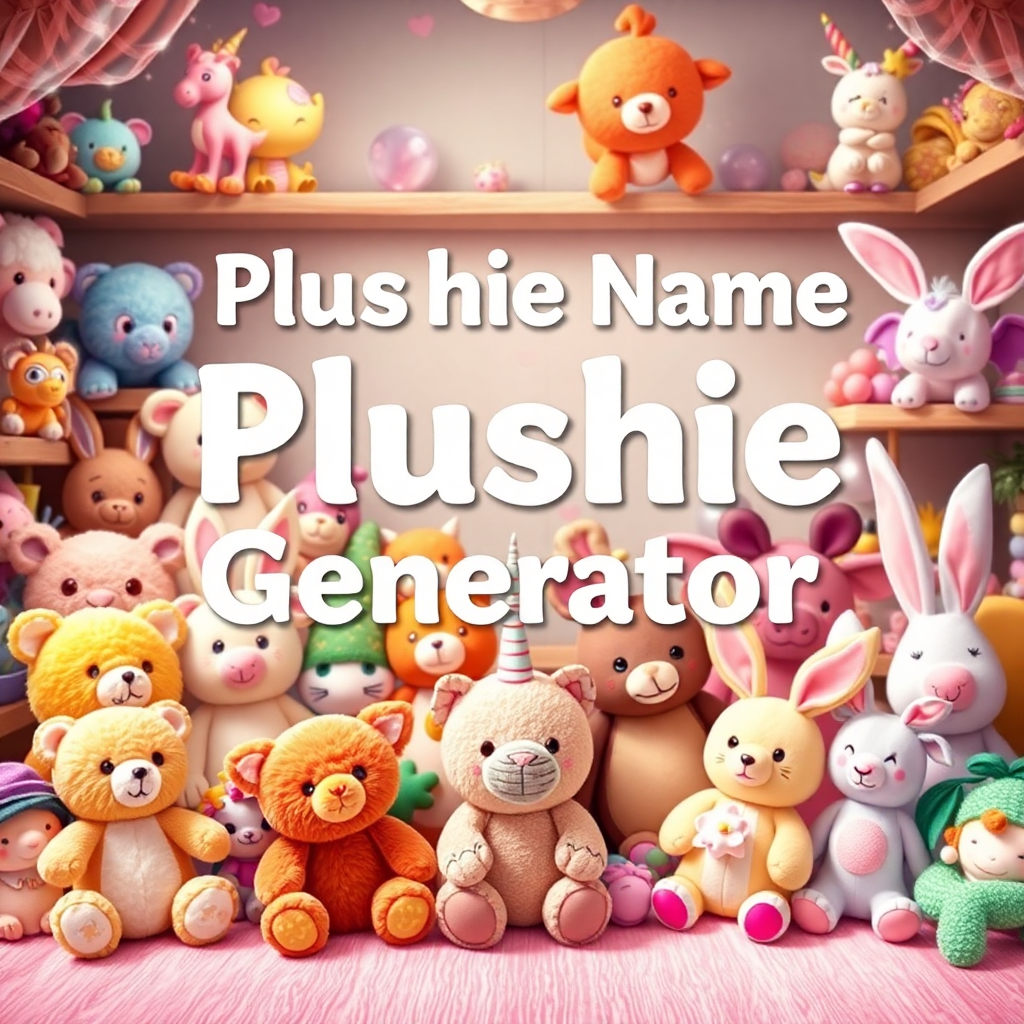 Best Plushie Name Generator | Vondy