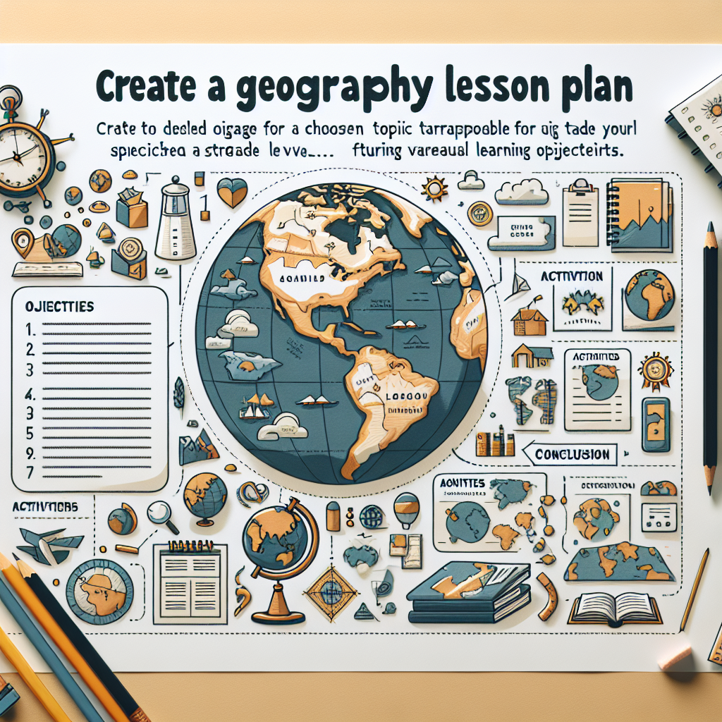 Best Geography Lesson Plan Generator | Vondy