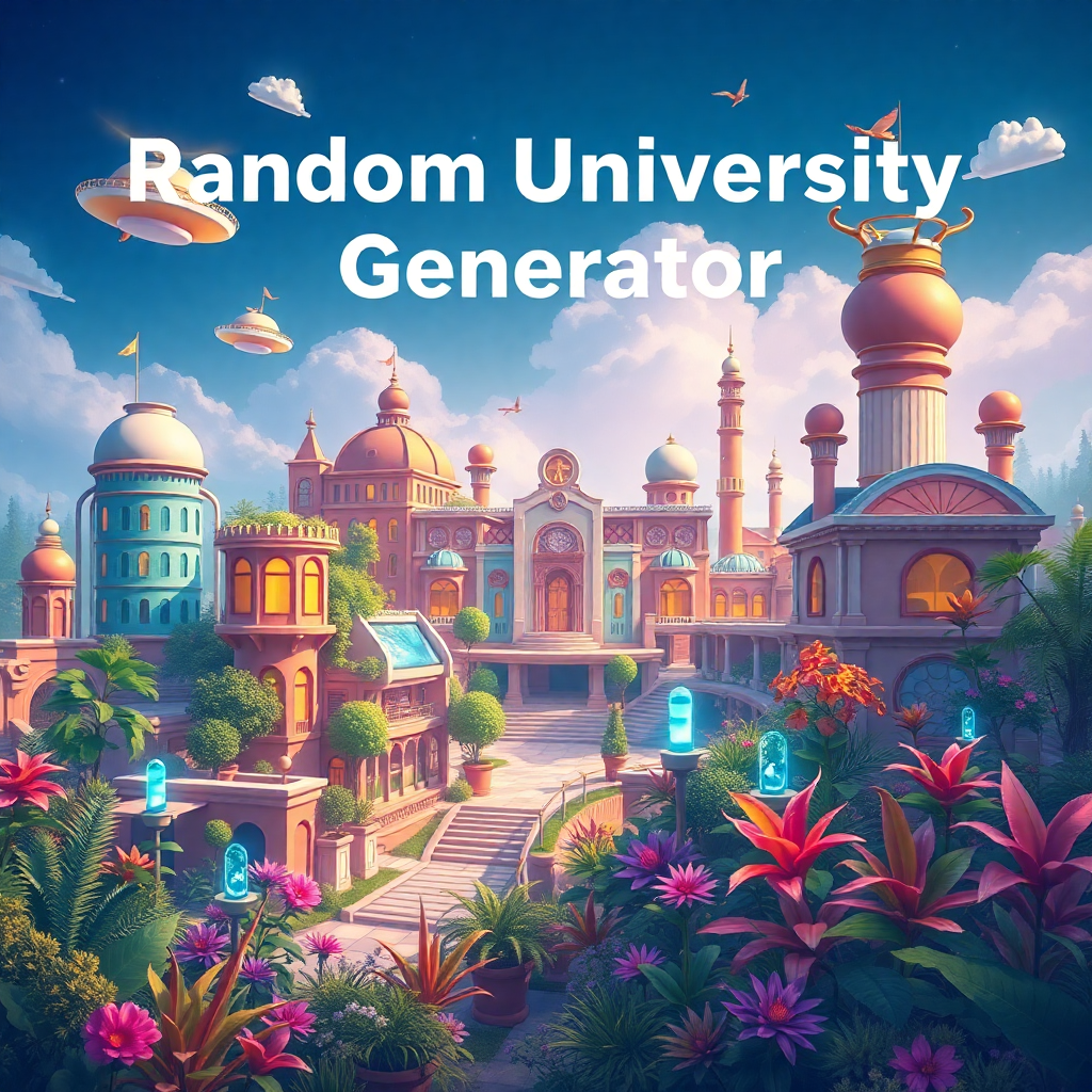 Best Random University Generator | Vondy