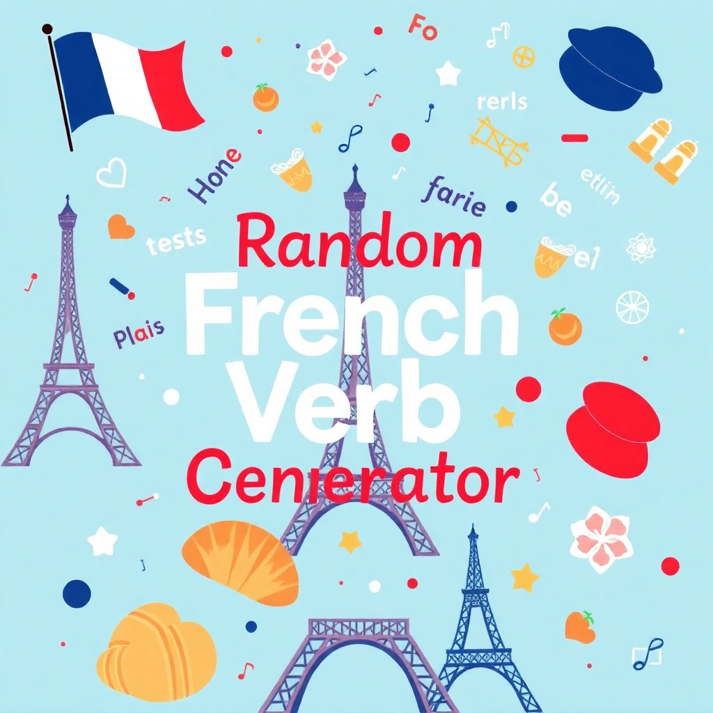 Best Random French Verb Generator | Vondy