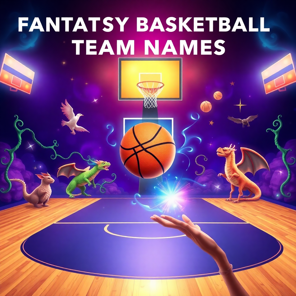 Best Fantasy Basketball Team Names Generator | Vondy