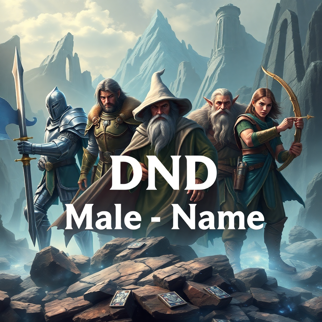 Best Dnd Male Name Generator | Vondy