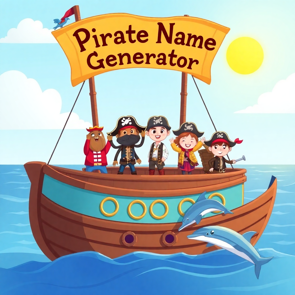 Best Pirate Name Generator For Kids | Vondy