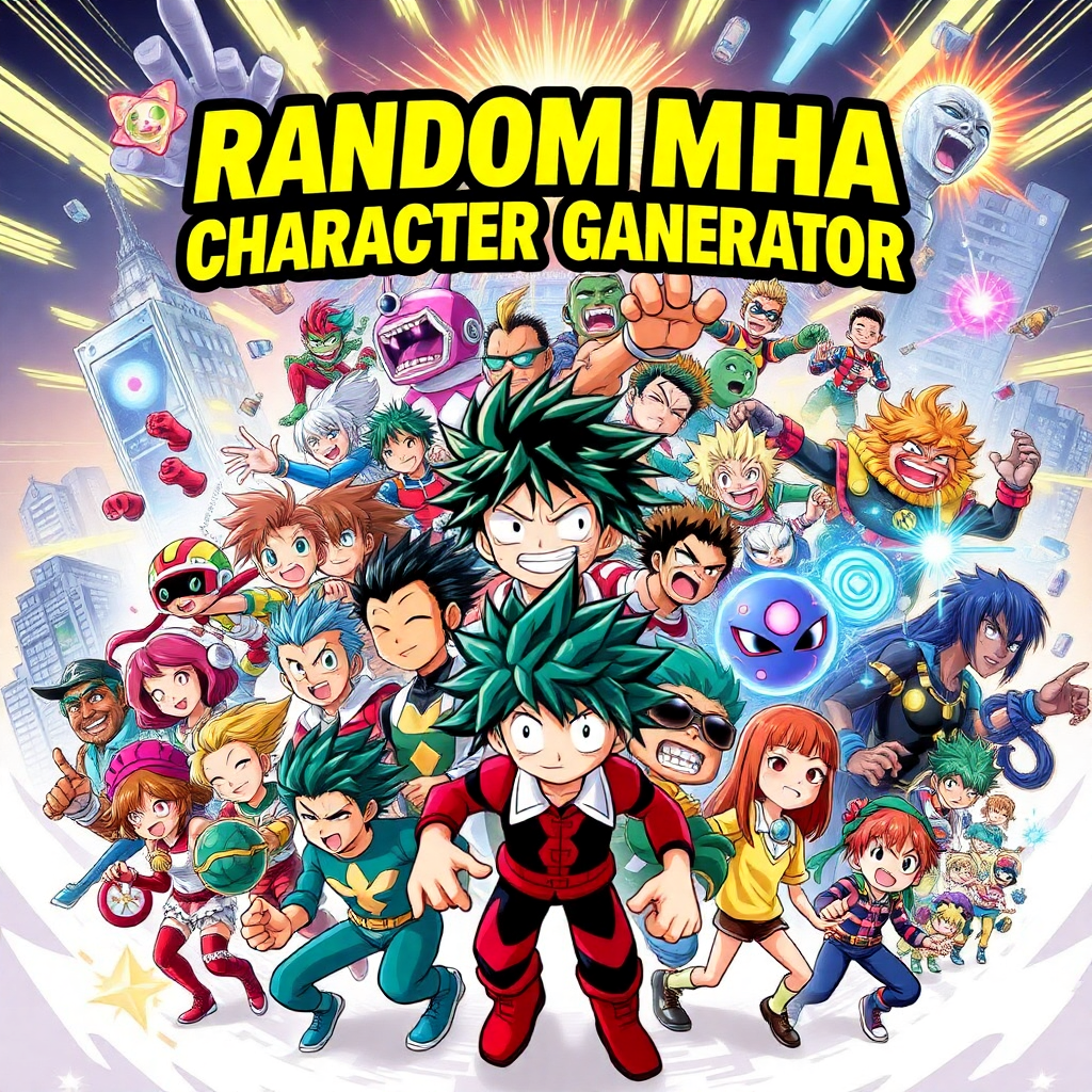 Best Random Mha Character Generator | Vondy