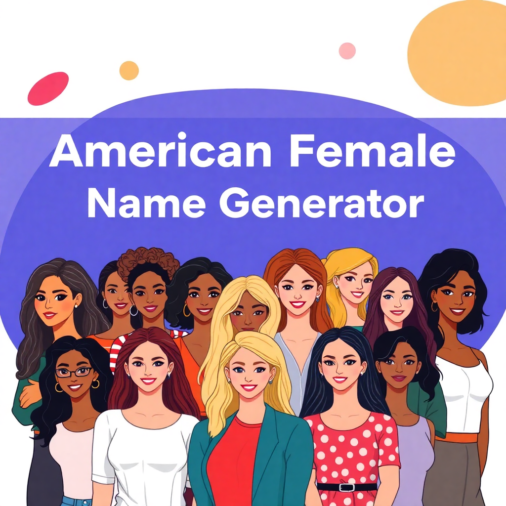 Best American Female Name Generator | Vondy